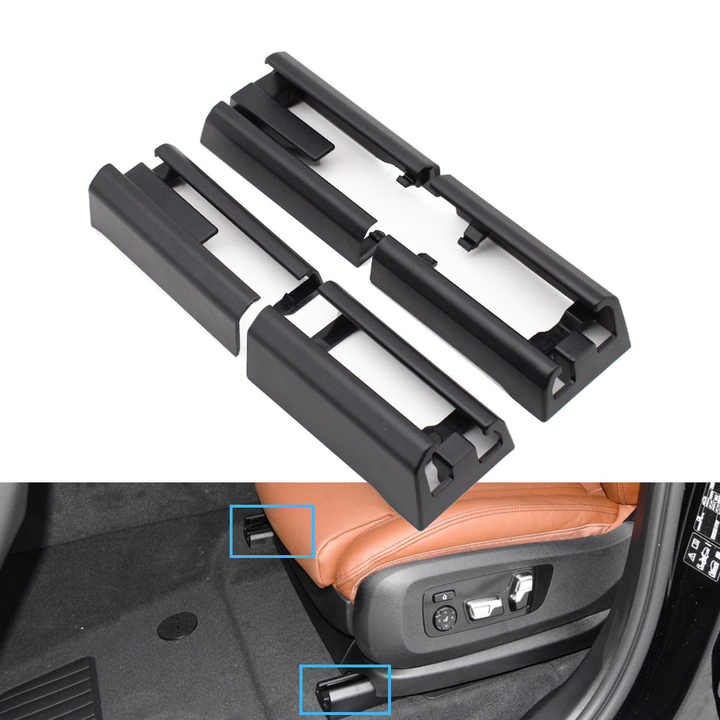 Interior Car Seat Sliding Track Rail Cover Trim for BMW