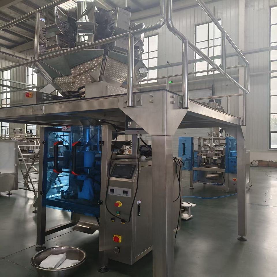 10 Combinations Roll Film Back-sealing Granule Packaging Machine Snack ...