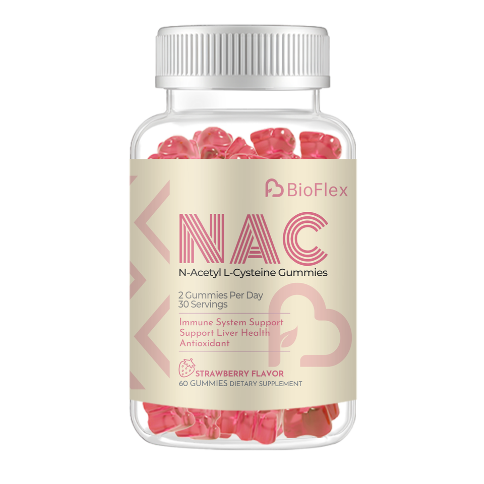 NAC Gummies Natural Organic Supplement Antioxidant Properties ...