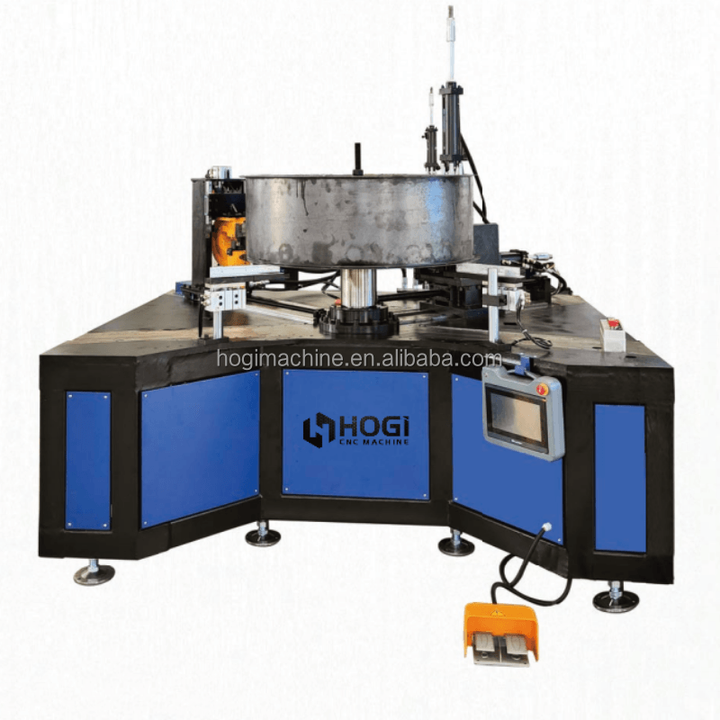 HOGI Automatic Hydraulic Flanging Punching Flanges Machine
