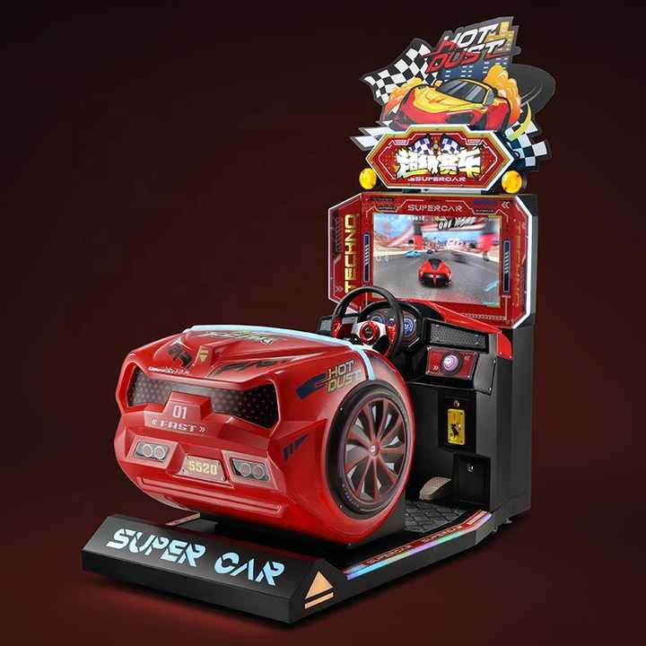 High Quality AMA Arcade Car Racing Game Machine Coin Operated Two ...