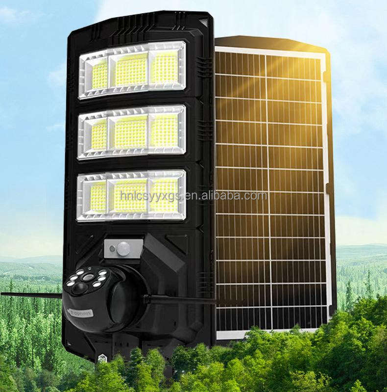 450W All-in-One IP66 Solar LED Security Street Light with CCTV Camera ...