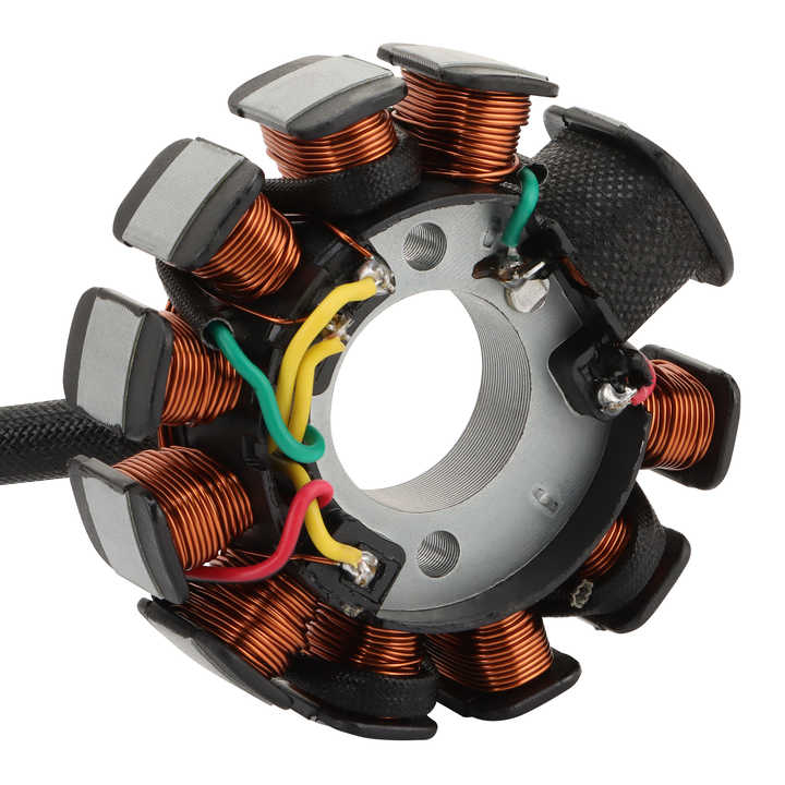 GOOFIT Motorcycle Magneto Stator Coils Replacement for GY6 150CC Dirt ...