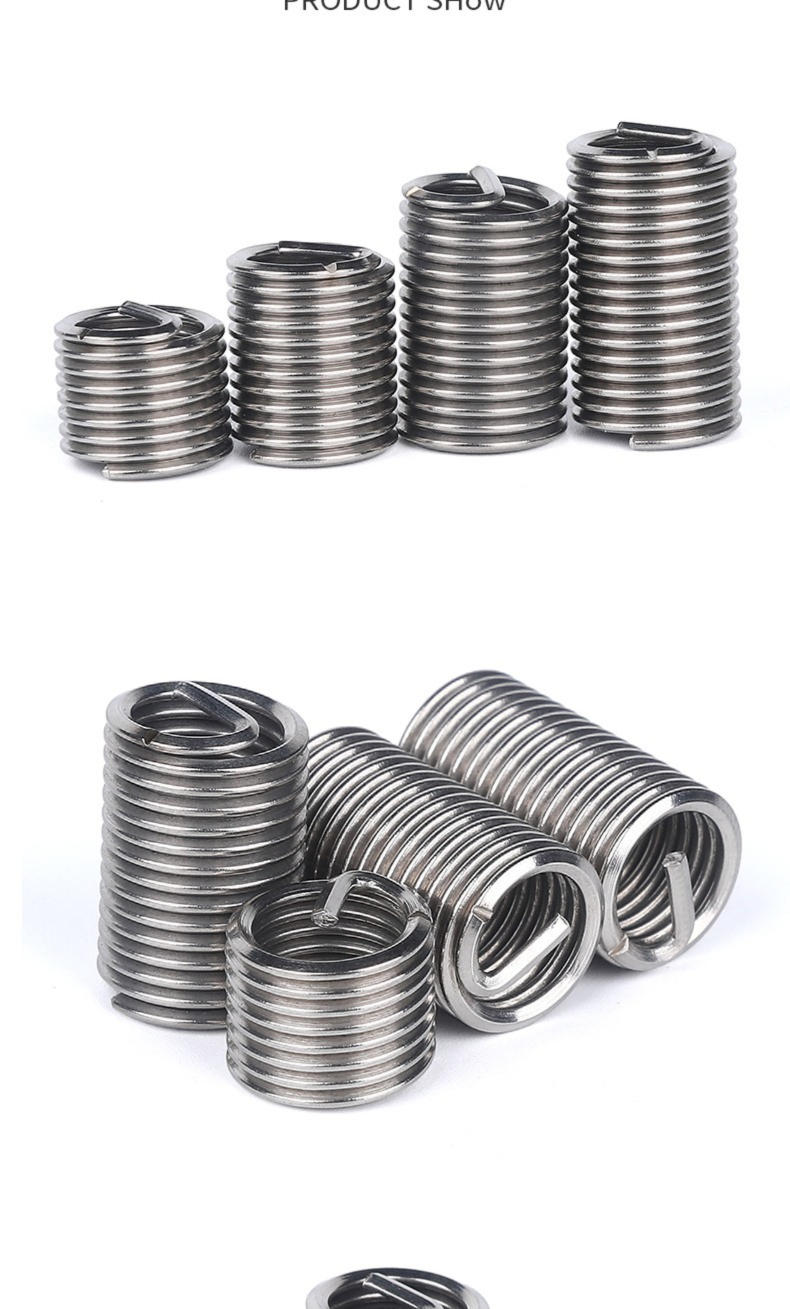 M8 M10 M12 Stainless Steel 304 Wire Thread Insert Products from ...