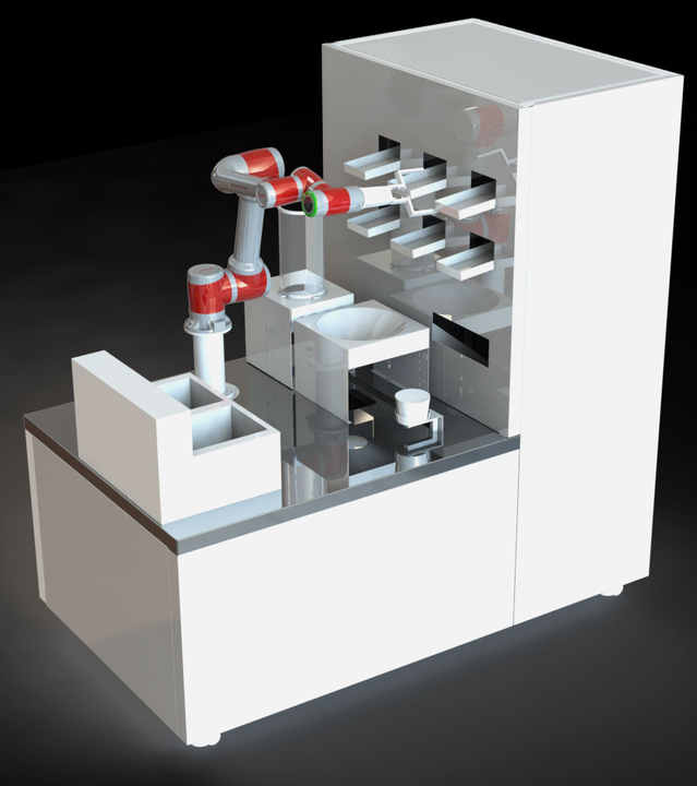 Intelligent Stir-Fry Robot Automatic Multifunctional Commercial Kitchen ...