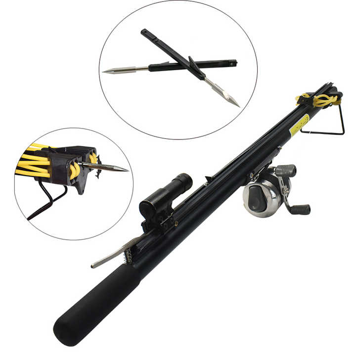 Professional Shooting Fish Slingshot with Laser Reel - High Precision ...