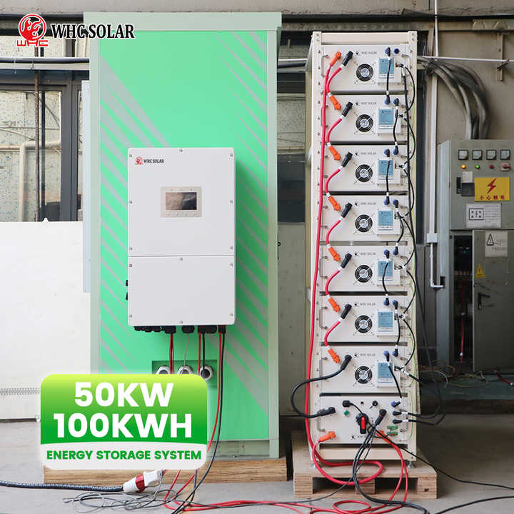 50kw Solar Power System 100kwh Generator 3 Phase off Grid Bess ...