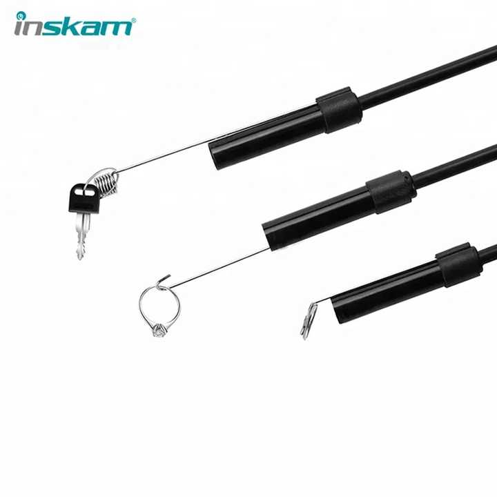 Inskam กล้องงูอุตสาหกรรม Wifi YPC99 8มม.,กล้องงูกันน้ำ HD 720P พร้อมไฟ ...