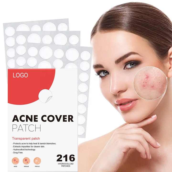 100% Hydrocolloid Fabric Acne Pimple Patch - Soothes Skin
