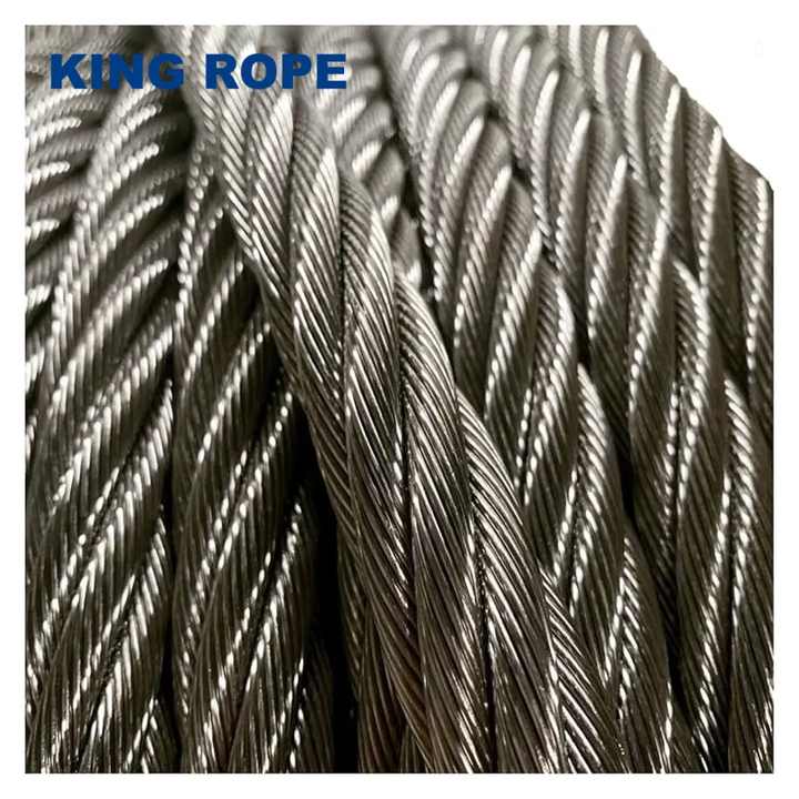 6x36WS+IWRC Ungalvanized Steel Wire Ropes 10mm-80mm| Alibaba.com