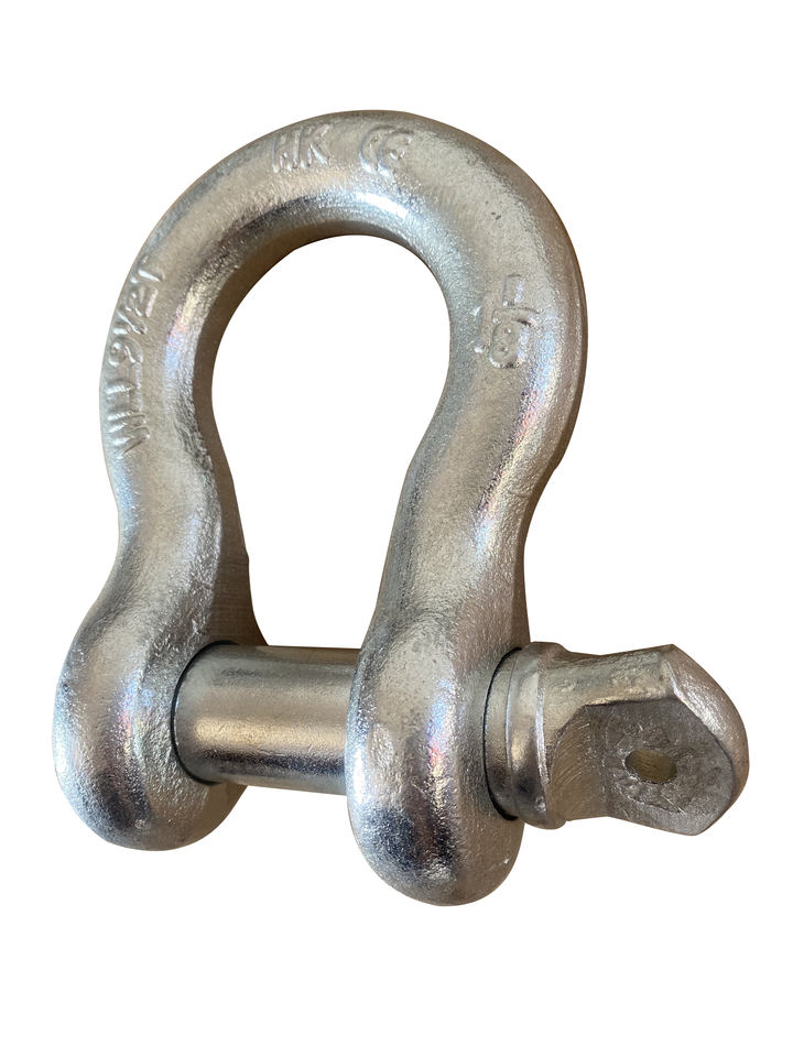 Screw Pin Bow Shackle Anchor Shackles Carbon Steel Forged Electro ...