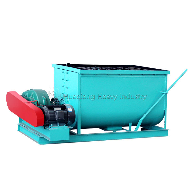 Integrated Horizontal Ribbon Mixer for Fertilizer Pre-Blending and ...