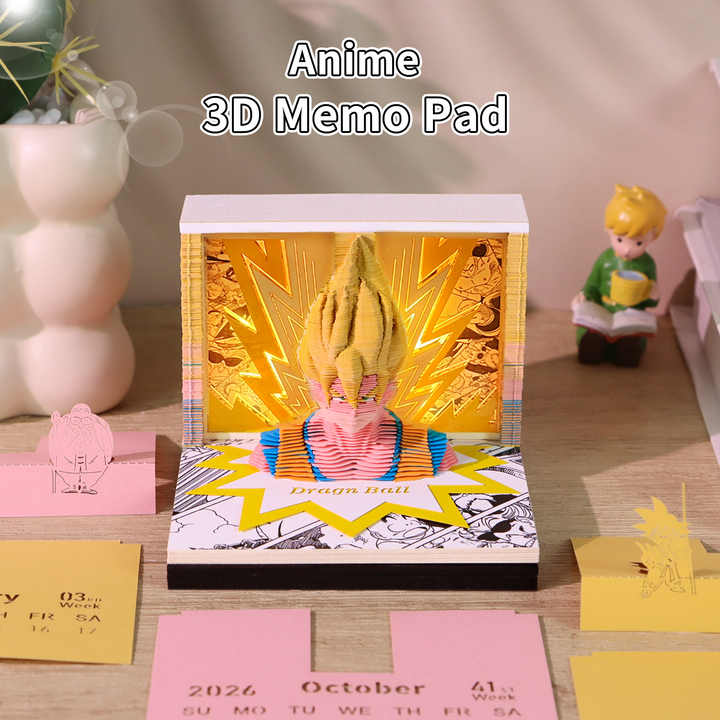 218 Layer Anime Collectible 3D Paper Sculpture Dragon Ball Super Saiyan ...