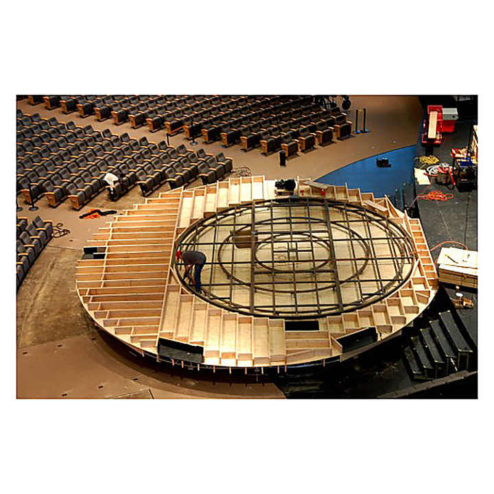 360 Degree Rotating Turntable - Hydraulic Speeches Show Stage