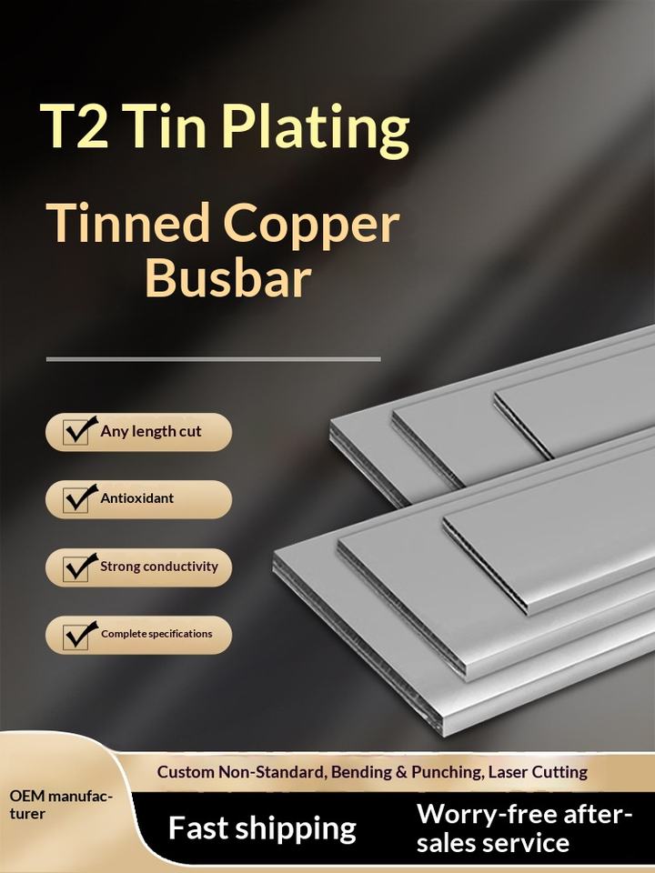 Processing T2 Non-Alloy AiSi Standard Grounding Confluence Copper Flat ...