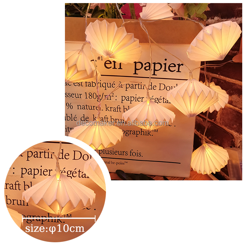 DM22047 Paper lantern led string light-Taizhou Deco-Maker Arts and ...