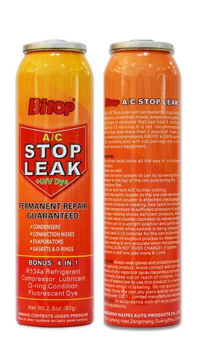 Car Air Conditioner Sealant R134a - Bitop AC Stop Leak