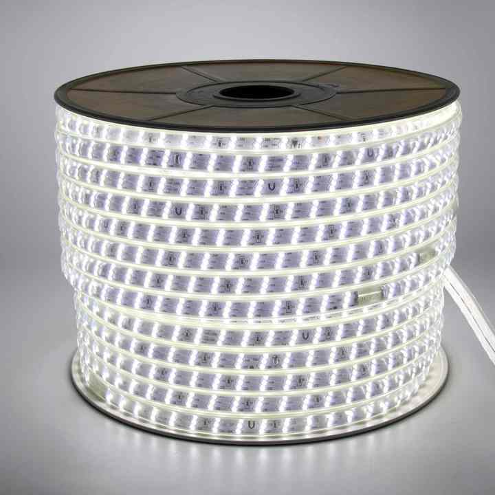 2835 Dual-Row LED Strip Light 110V 220V AC IP67 Waterproof 120 180LEDs ...