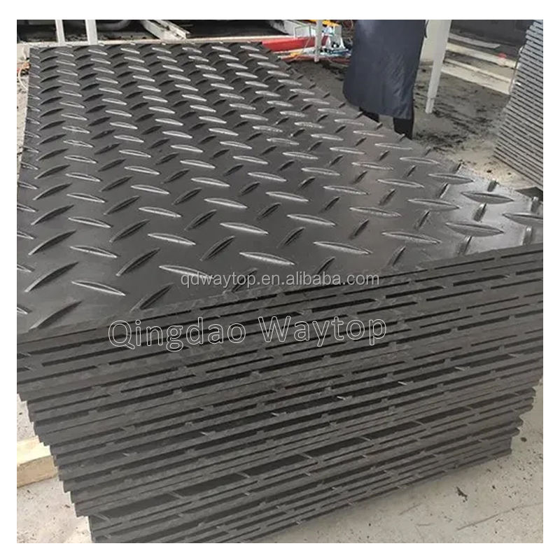 WAYTOP High Density Polyethylene (HDPE) Ground Mat 4x8 ft Customizable ...