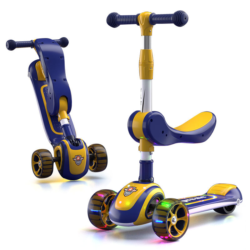 Multifunctional Baby Kids Scooters - Adjustable & Foldable