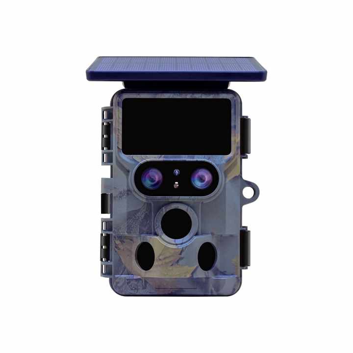 4K 48MP WiFi Solar Powered Wild Game Trail Camera Traps with 13MP SONY ...