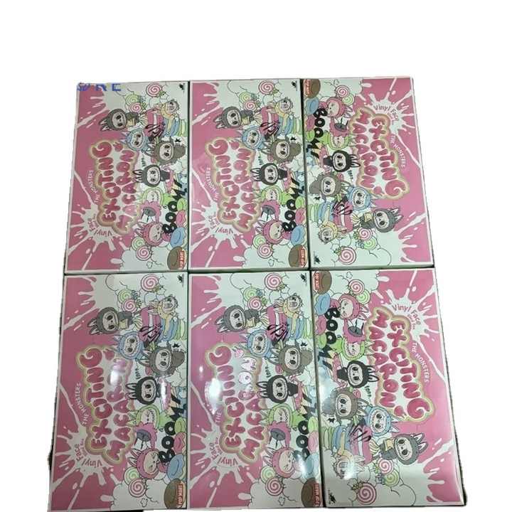JM Wholesale Genuine Pop Mart Labubu Macaron Rubber Face Series the ...