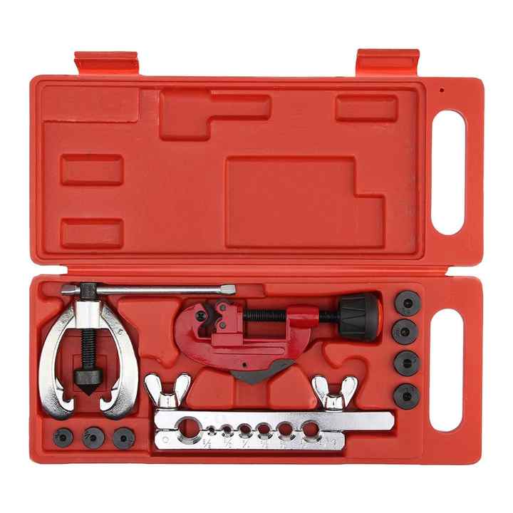 Double Flare Copper Tubing with Flaring Dies Tool Set