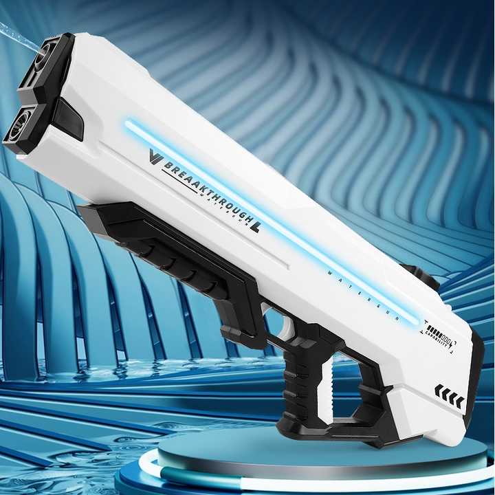 Dynamic Light up Electric Water Gun Toy for Adults 32 FT Shooting Range ...