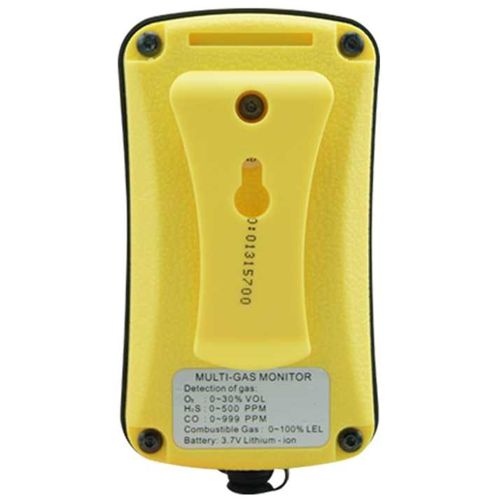 Multi Gas Monitor Handheld Gas Detector Oxygen O2 Hydrothion H2S Carbon ...