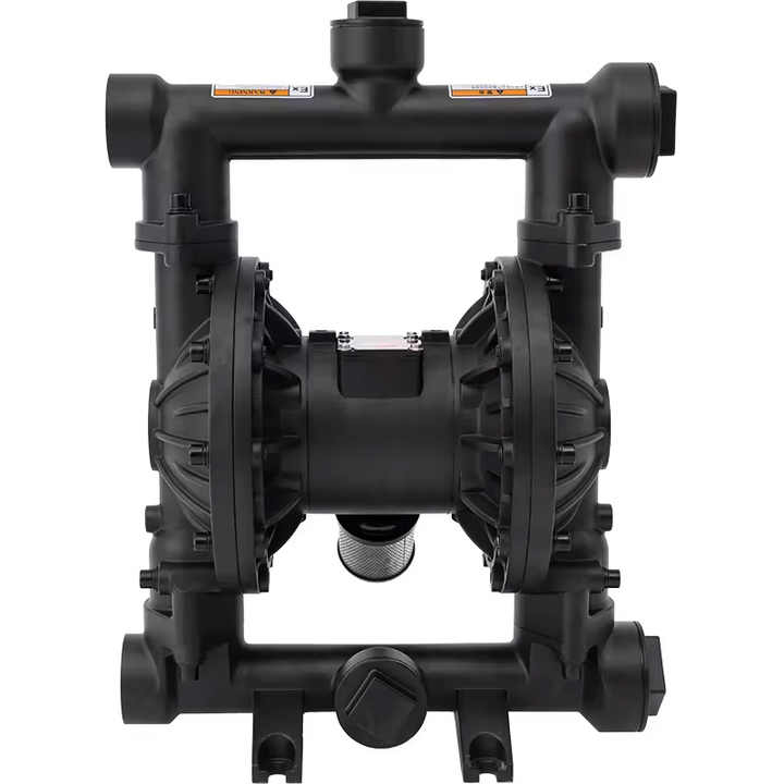 2 INCH QBY3-50LTFF Pump with PTFE air Operated Diaphragm Aluminum ...