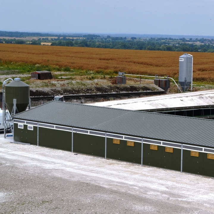 Agricultural Prefabricated Pig Farm House - Durable & Customizable