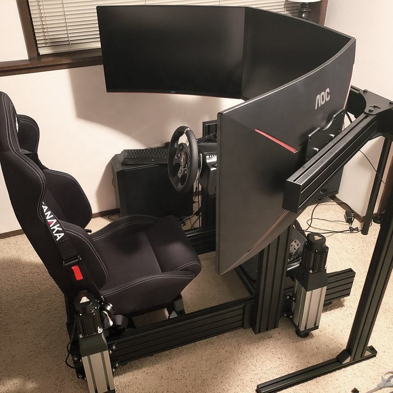 Sim Racing Rig 4080 Aluminium Profile - Durable Cockpit for Racing ...