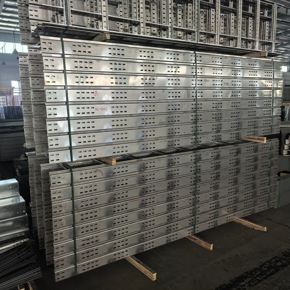 Hot-Dip Galvanized Steel Cable Tray Ladder for Industrial Cable Laying ...