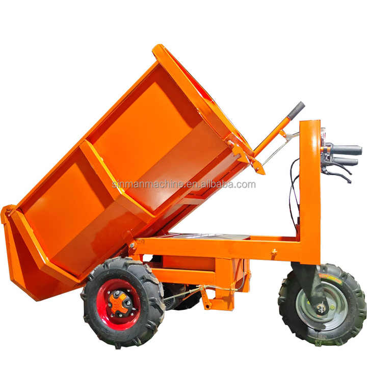 48V 800/1000W Electric Trolley - Heavy Duty Mover for Farming