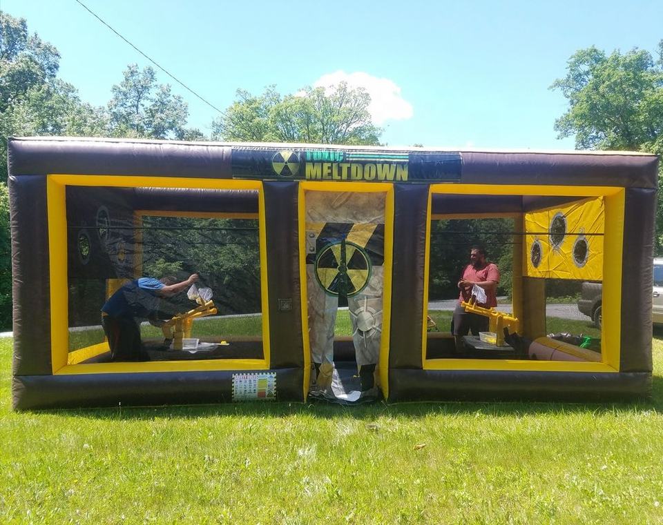 Cannon Ball Air Blaster - Ultimate Outdoor Inflatable Game