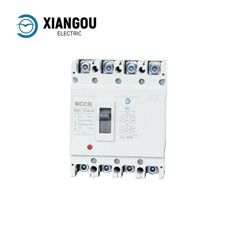 CM1-125A/3P 4P Moulded case Circuit Breakers Thermal Breakers for Circuit Protection AC MCCB ...
