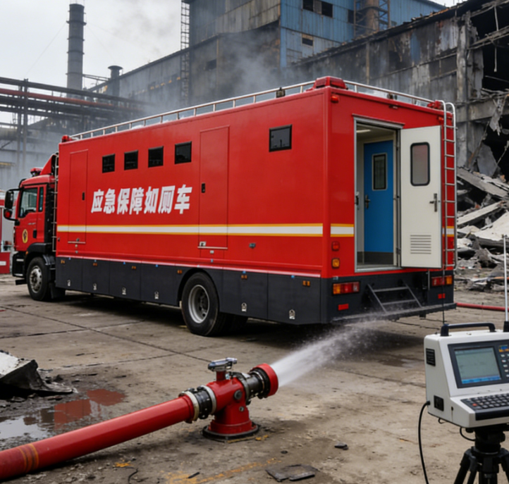 Modified Truck, 10-person Toilet Truck, Mobile Toilet Truck, Customized ...