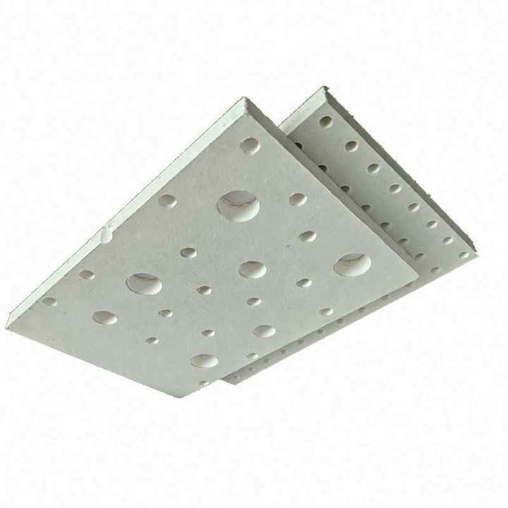 Perforated Plasterboard 1200x2400 Acoustic Gypsum Ceiling Panels Sound ...