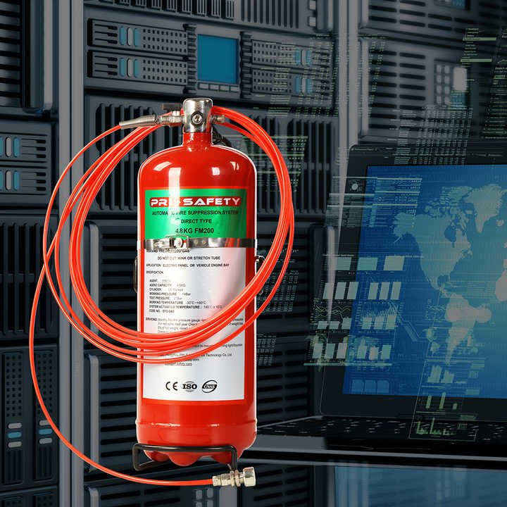 Fire Trace FM200 Fire System for Electrical Devices