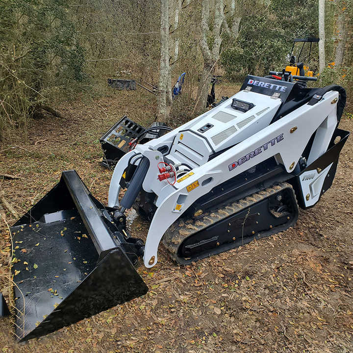 Derette V1000 Mini Skid Steer High Quality Track Steer Loader ...