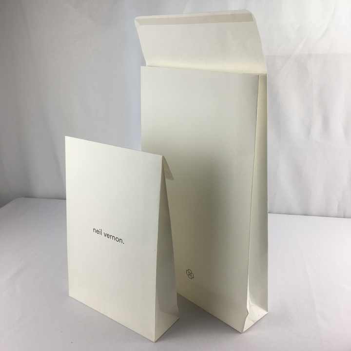 Eco Biodegradable White Kraft Paper Shipping Bag Mailing Cardboard ...