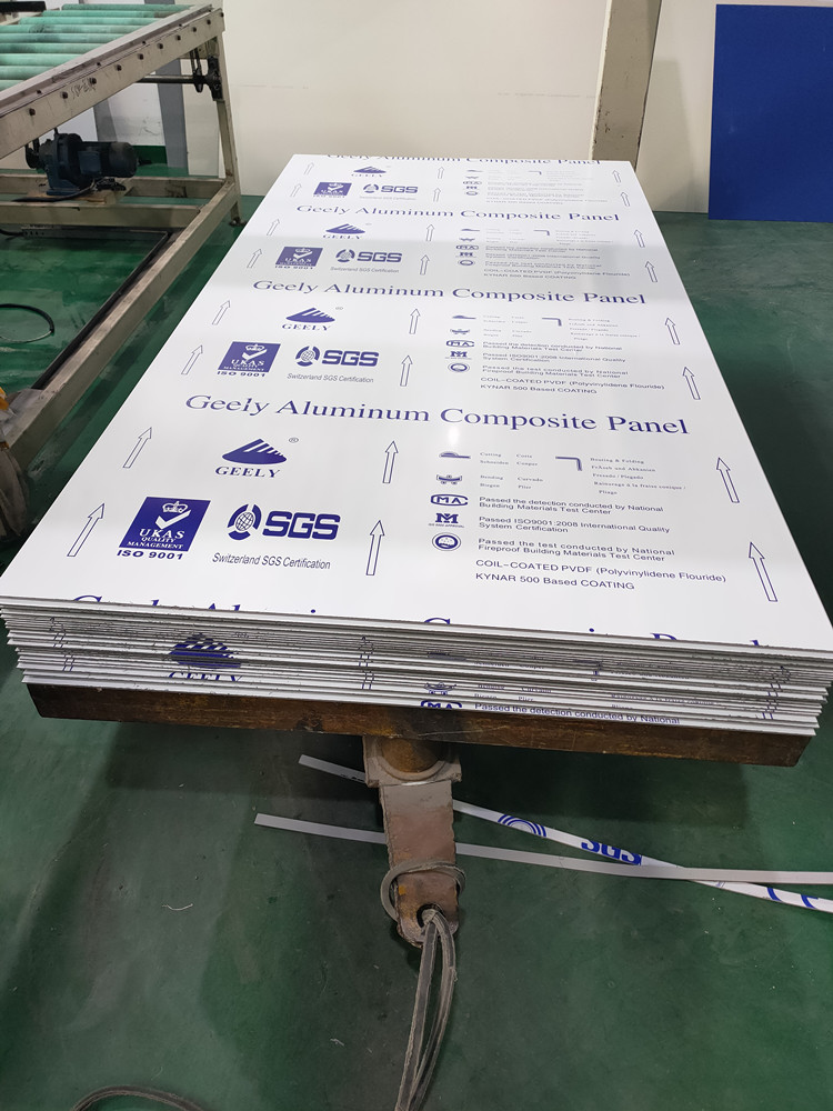 2MM 3MM 4MM GEELY PE PVDF FEVE BREAKABLE UNBREAKABLE ACP SHEET ACM ...