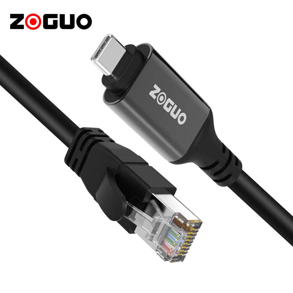 USB C to Ethernet Cable - High Speed Gigabit LAN for Macbook Pro