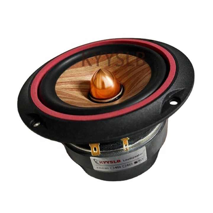 KYYSLB 80W 8ohm 5 Inch Full Range Speaker Drive Unit Aluminum Frame for ...