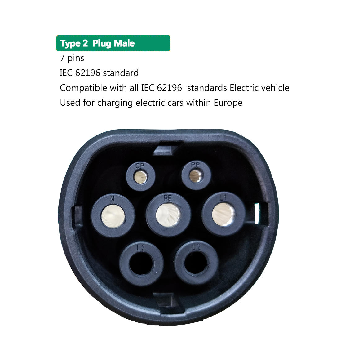 Type1 type 2 to type 2 Electric Vehicle Charger EV Charging Cable 16A ...