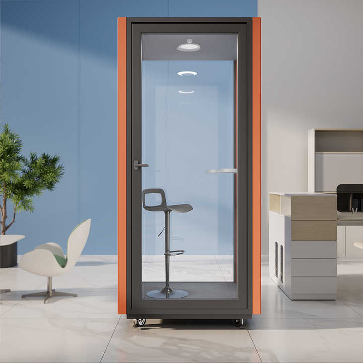 Prefab Acoustic Booth Nap Pod Phone Unit 2 Person Soundproof Modern ...