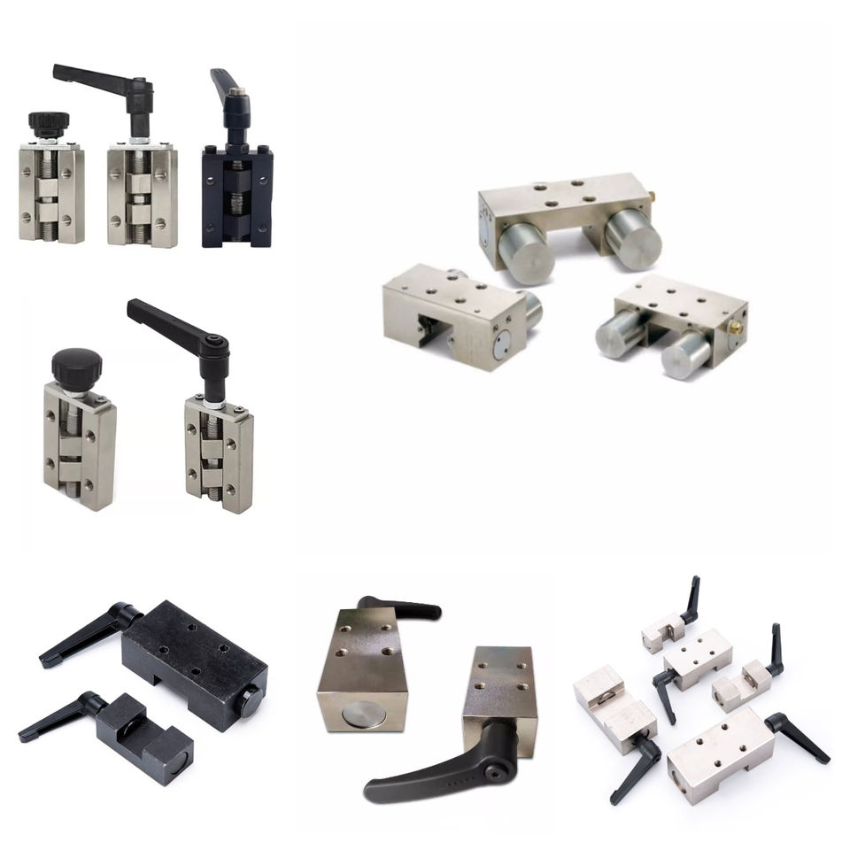 CNC Linear Guideway Blocks Clamping Running Clamper Stopper Control ...