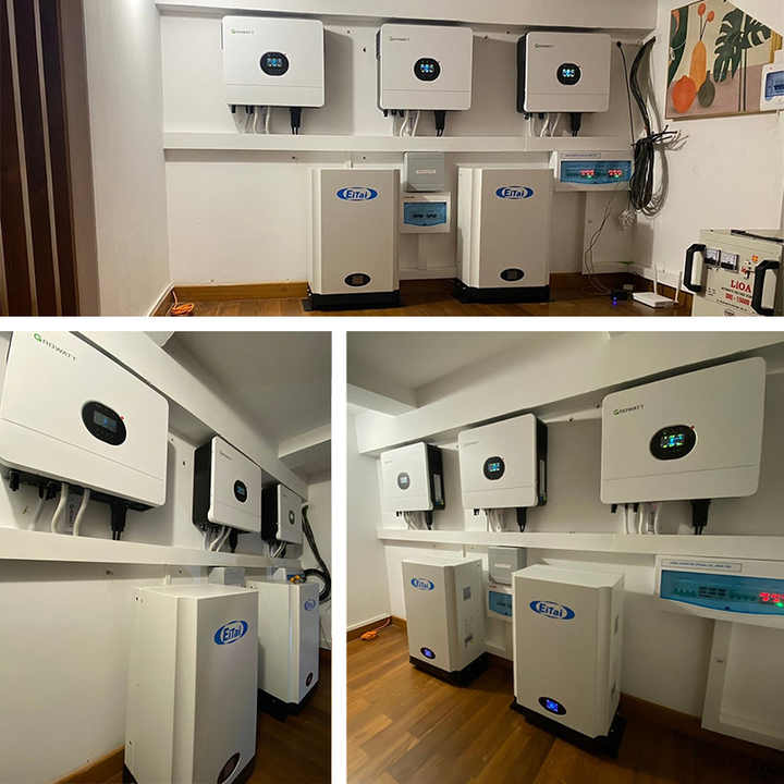 EITAI Complete Set Solar Home Power System 10Kw on Grid 3Kv Off Grid Solar System 5Kw 6Kw ...