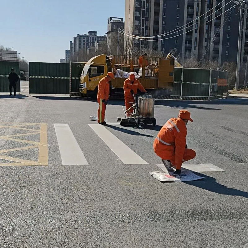 Epoxy Powder Coating Reflective Road Marking Paint Fast Drying National ...