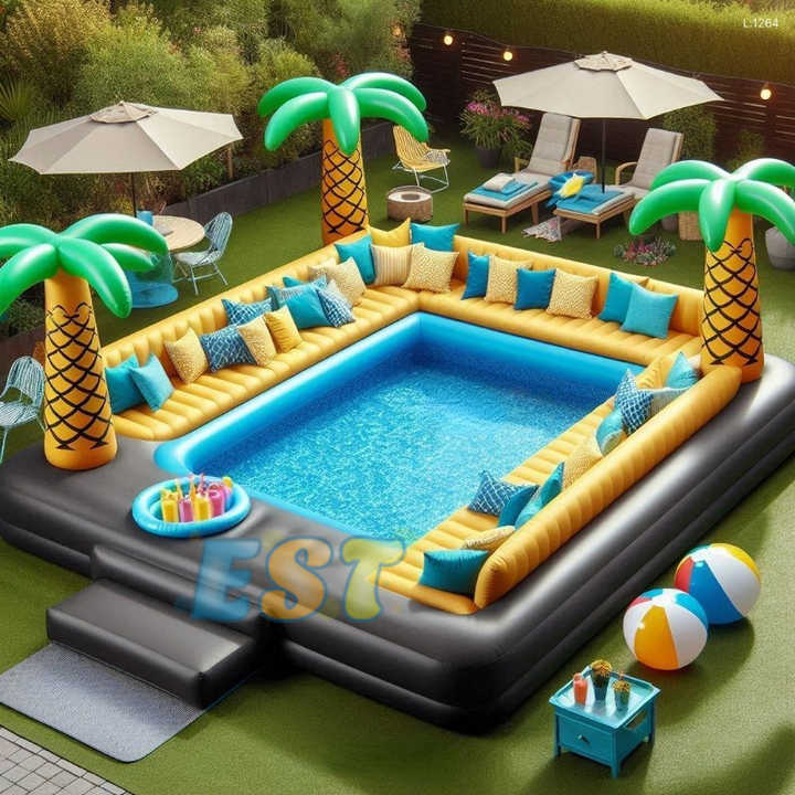 Giant Palm Trees Inflatable Sofa Pools - Perfect for Fun